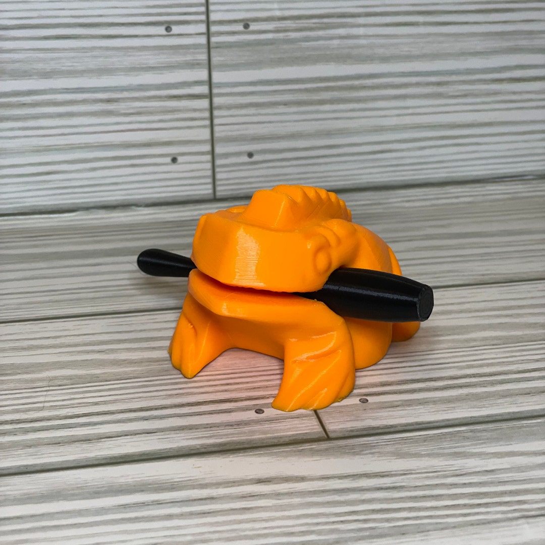 Percussion Guiro Frog Drum, Unique and Fun, Custom and Personalized 3D ...