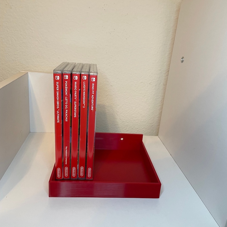 Universal Video Game Wall Mounted Shelf, Xbox, PS5, Nintendo Switch ...