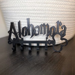 Alohomora 5 Keychain Wall Holder Unlocking Charm Modern - Etsy