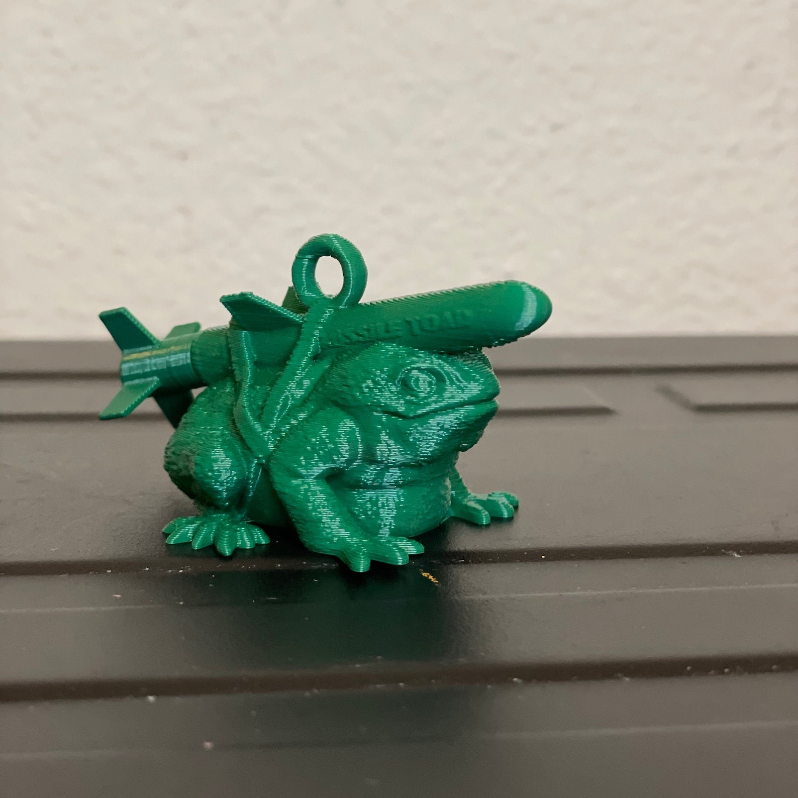 Missile Toad Hanging Ornament, Funny Viral Meme Mistletoe / Missiletoad ...