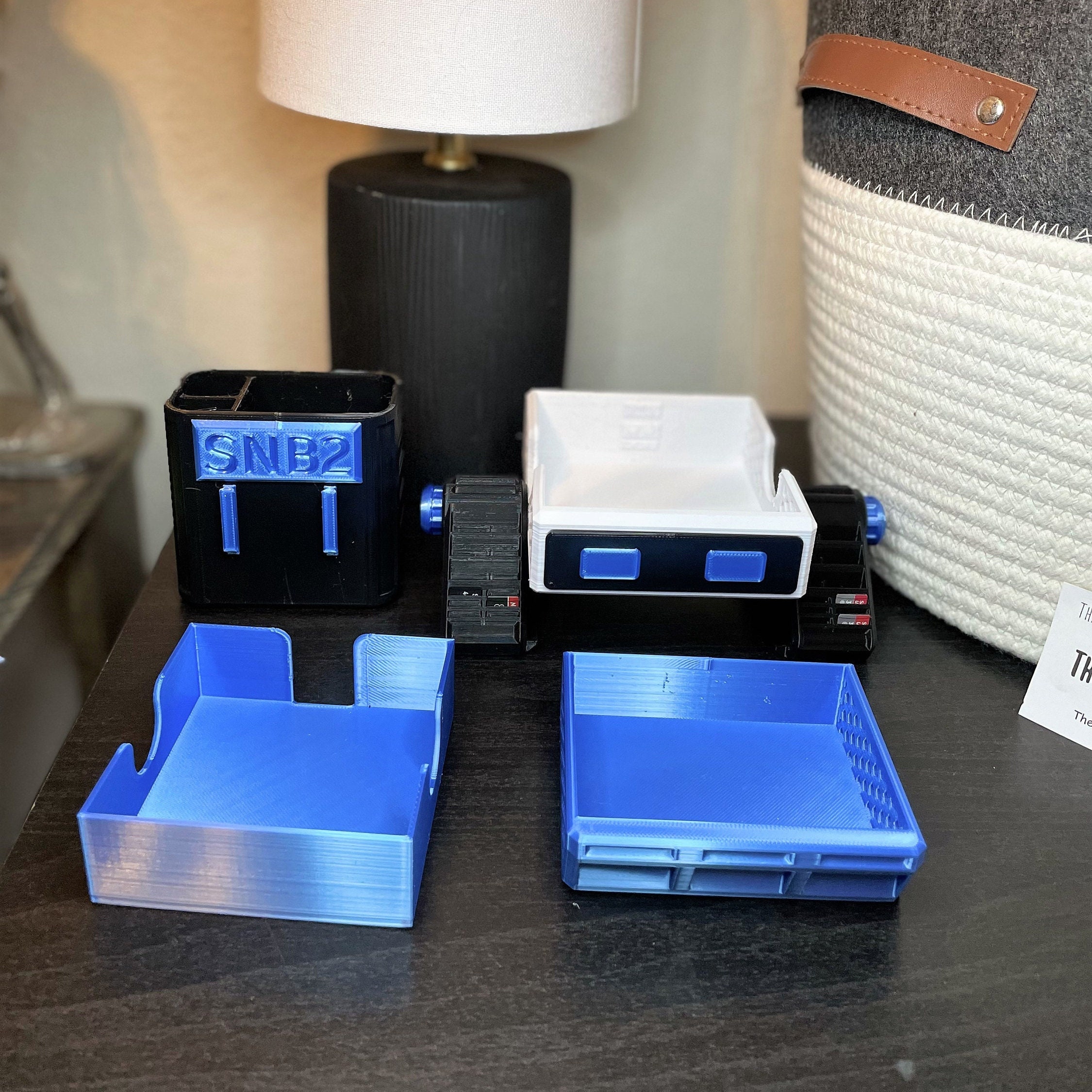 Deskbot SNB2 the Helpful Desk Organizer for Post Its Pens - Etsy