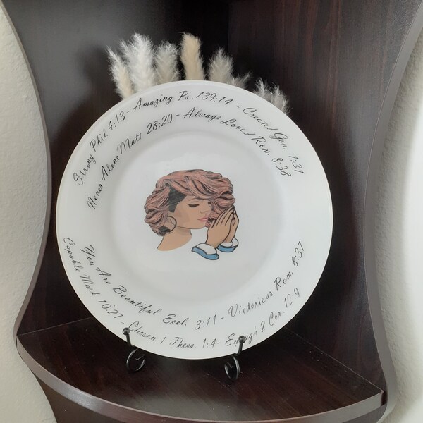 Scripture Plate - Etsy