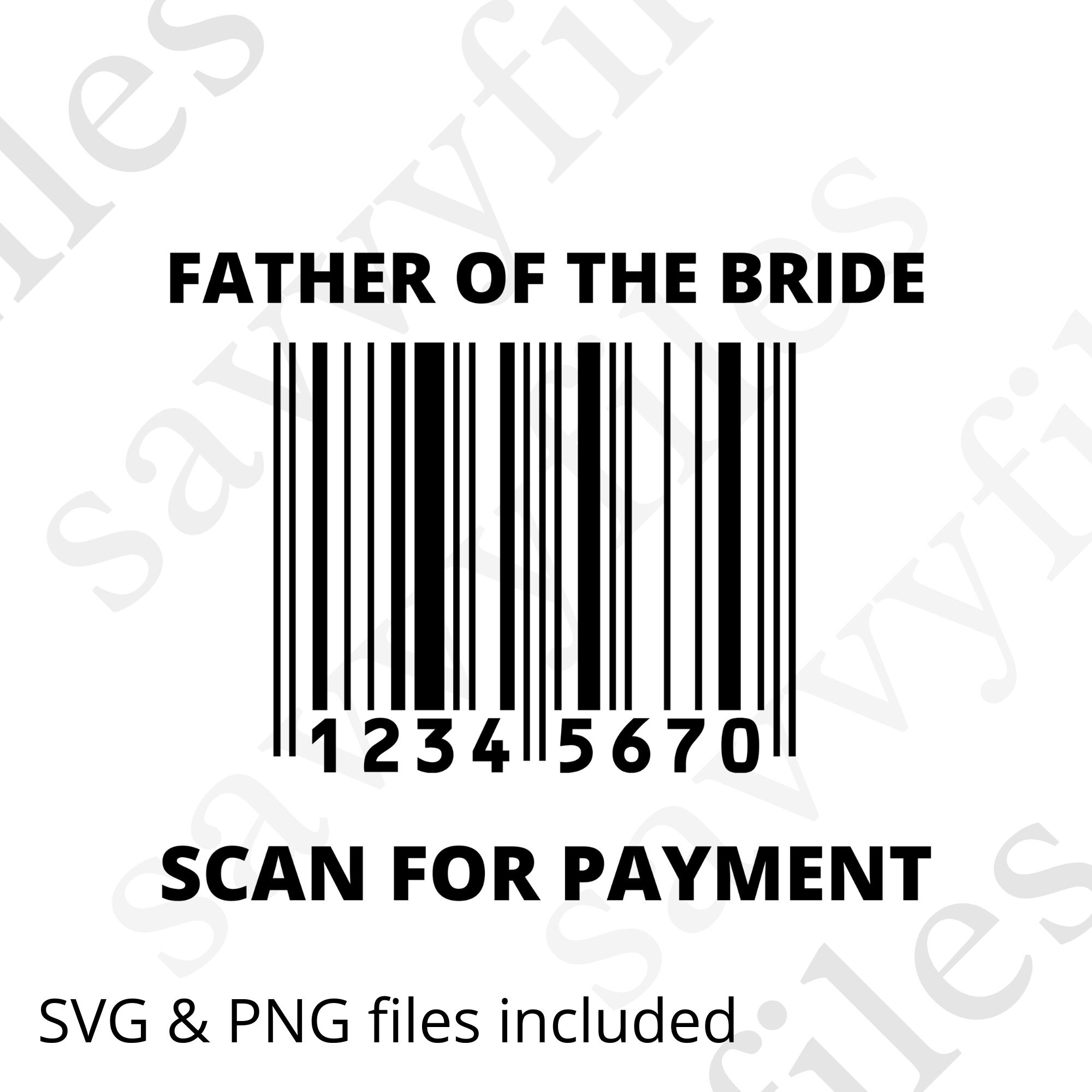 Father of the Bride SVG File, Father of Bride Cricut Design SVG, Father ...