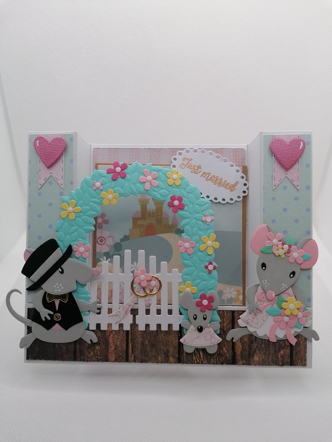 Wedding Card Mice Couple, Greeting Card, Greeting Card, Wedding Card ...