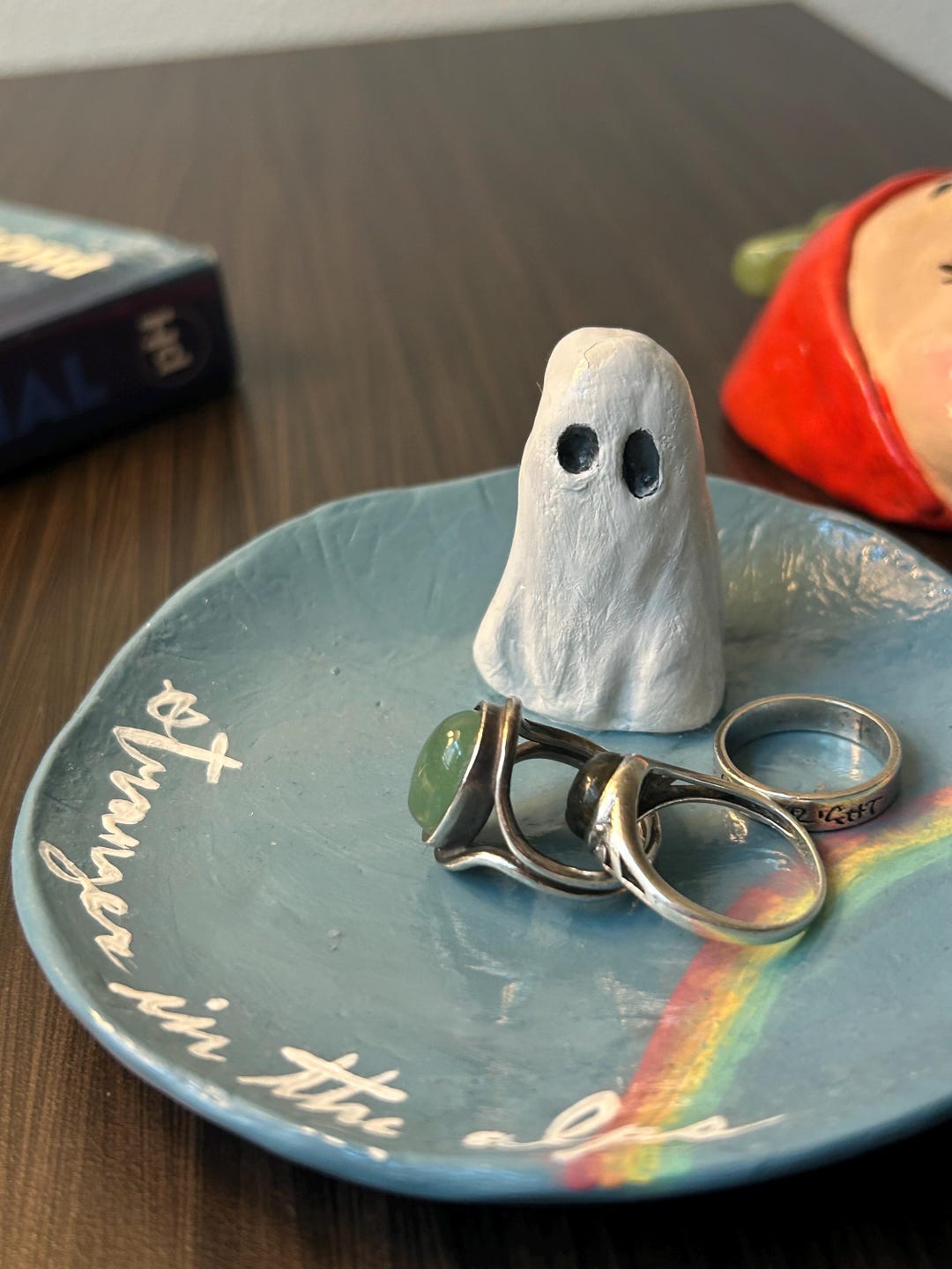 Handmade Clay Ring Dish - Etsy