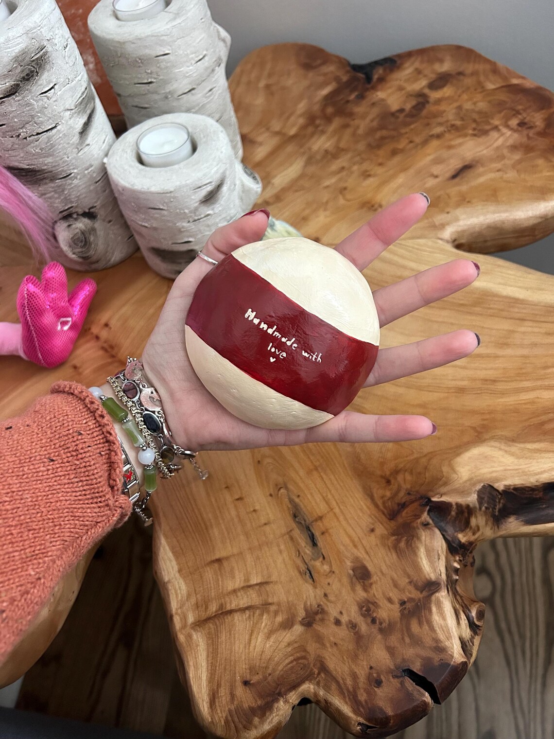 CUSTOM Handmade Clay Ring Dish - Etsy