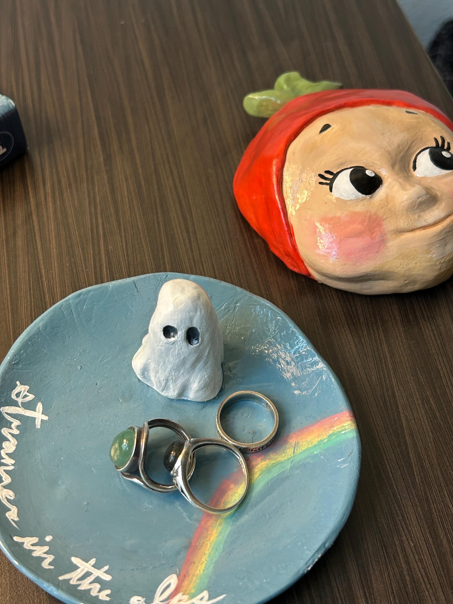 Handmade Clay Ring Dish - Etsy