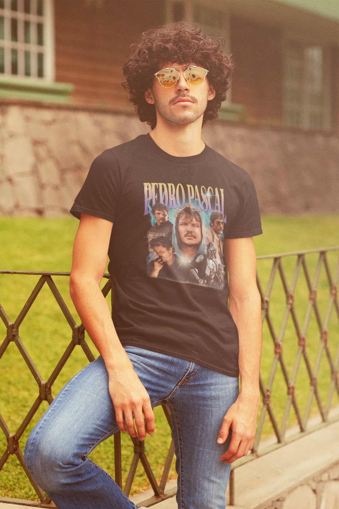 Pedro Pascal - Ultimate Collage Shirt - Etsy