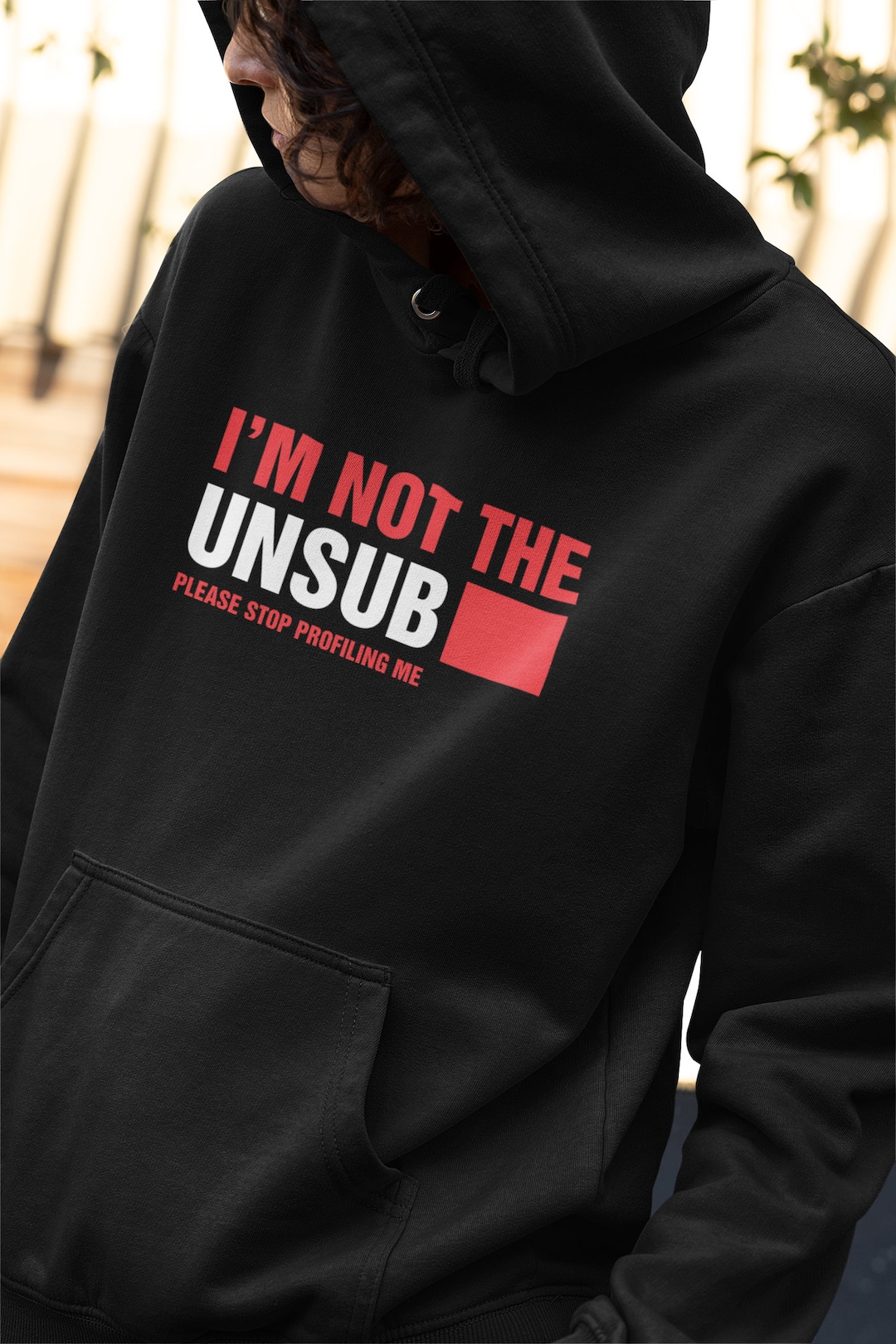 Criminal Minds - I'm Not the Unsub - Stop Profiling Me - Hoodie - Etsy