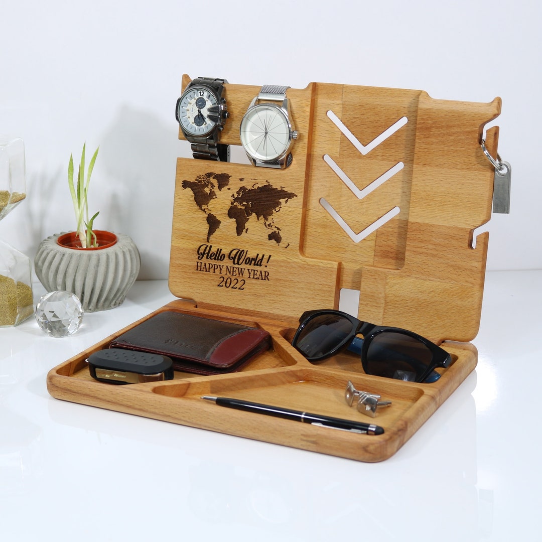 Unique Christmas Gift, Wooden Docking Station, Perfect Gift ...