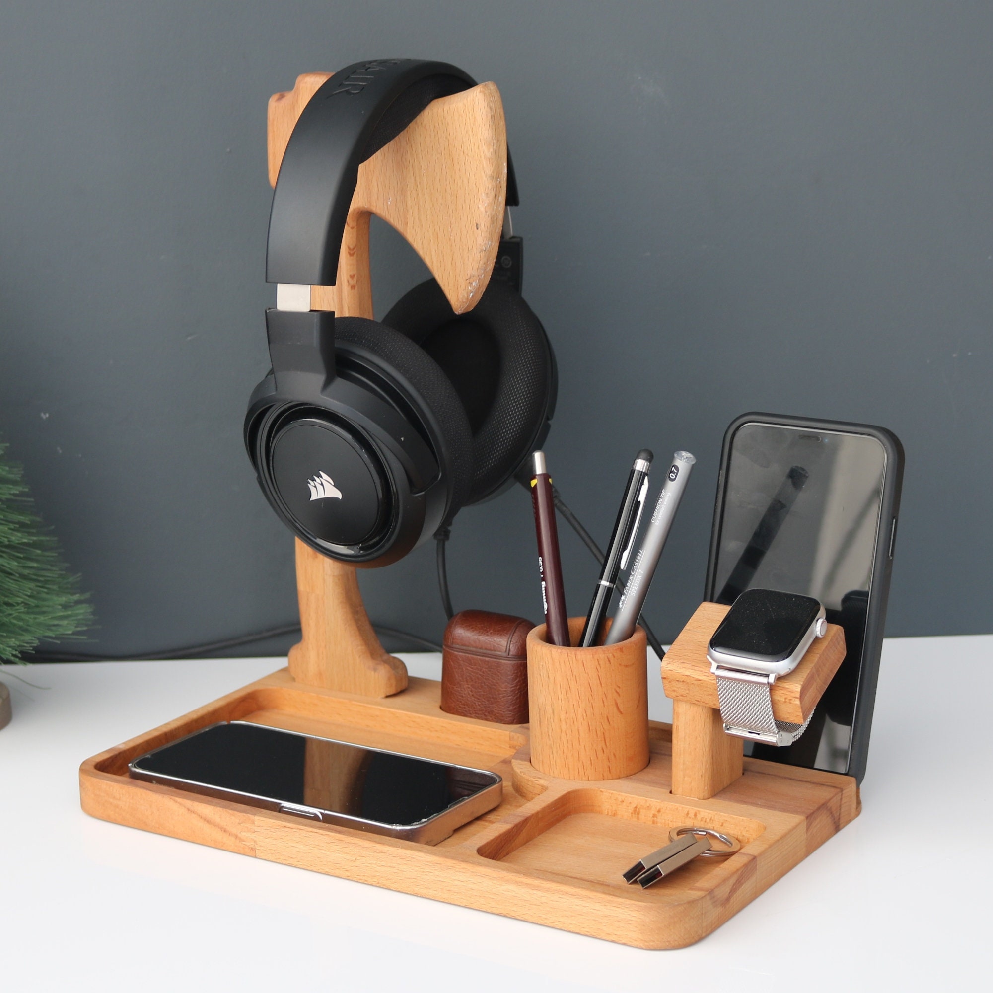 Personalized Headphone Stand Custom Headphone Stand - Etsy
