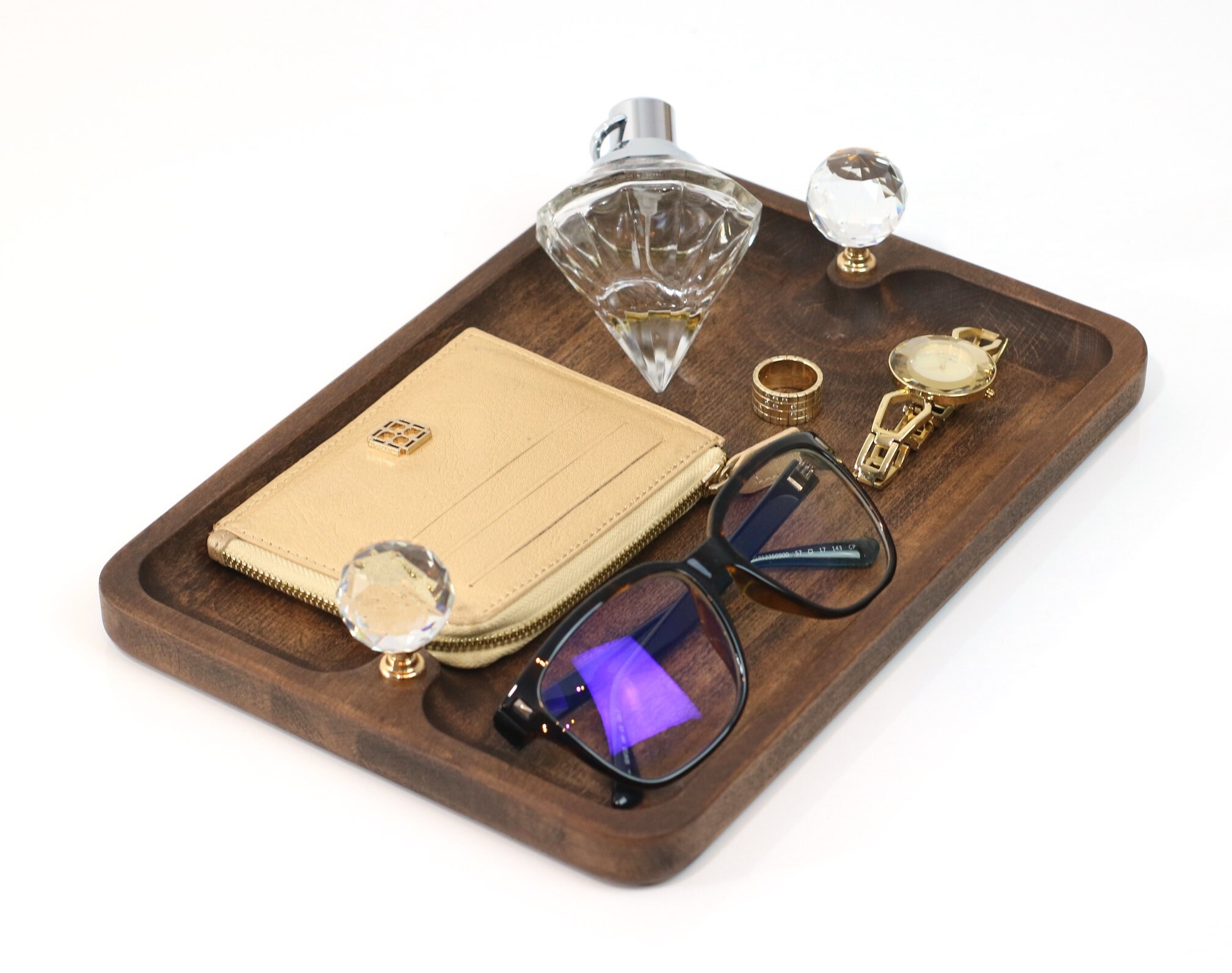 Personalized Wedding Gift, Valet Tray, Wood Catchall Tray, Personalized ...