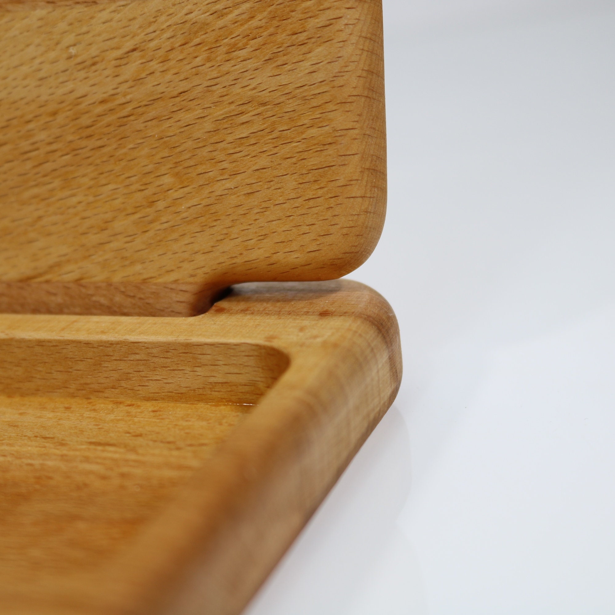 Wooden Docking Station Real Tree Organizer Personalized | Etsy