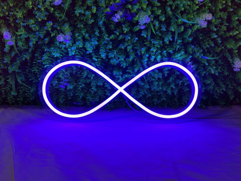 Mini Infinite Neon Sign Custom Neon Sign Led Neon Light Cut - Etsy