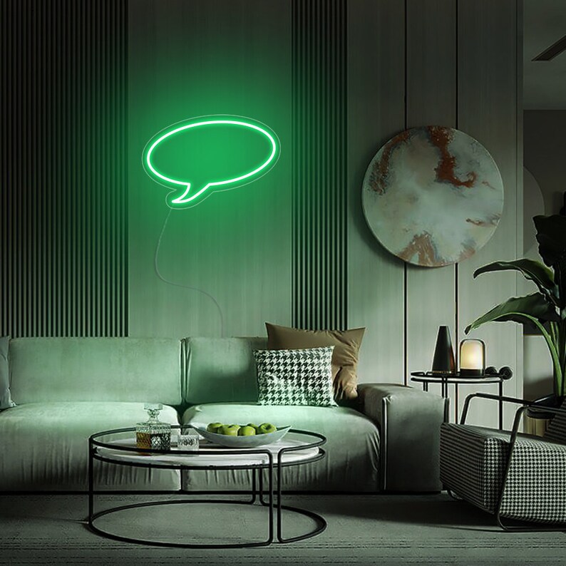 Mini Message Neon Sign Custom Neon Sign Led Neon Light Cut | Etsy