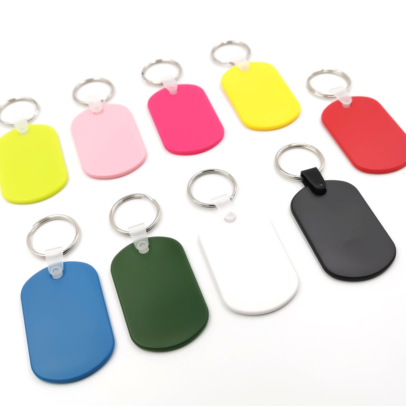 100 Pcs Custom Logo Text Keychain Motel Hotel Keychianbridal - Etsy