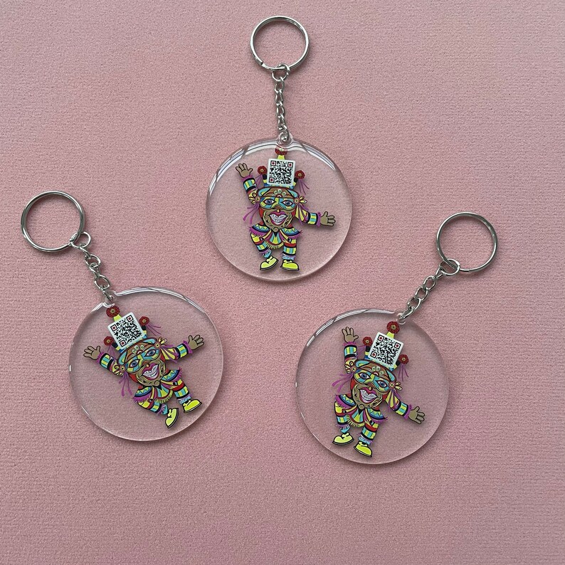 100 Pcs Custom Logo Photo Keychainpersonalized Printed - Etsy