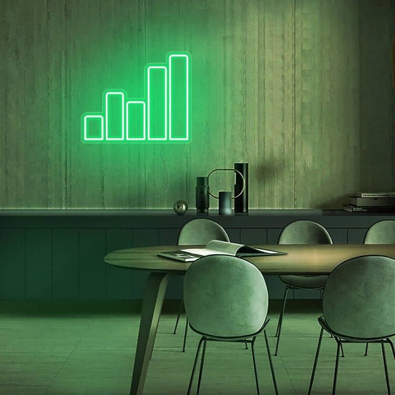 Mini Sound Waves Neon Sign Custom Neon Sign Led Neon Light Cut | Etsy