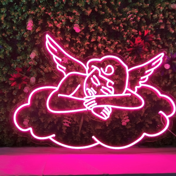 Angel Neon Sign - Etsy