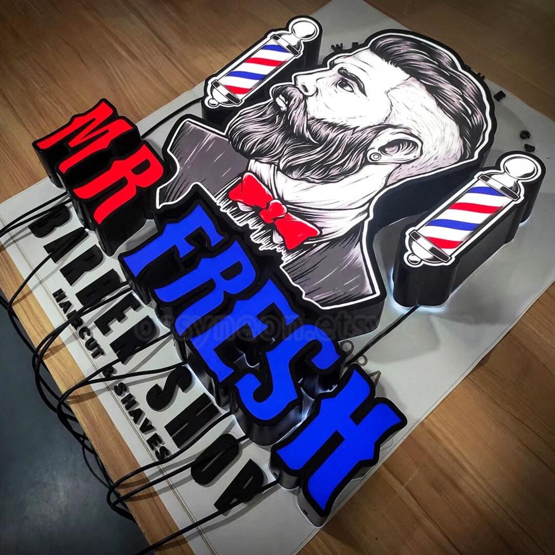 Custom 3D Front-lit Sign,3d Channel Letter Sign,illuminated Sign ...