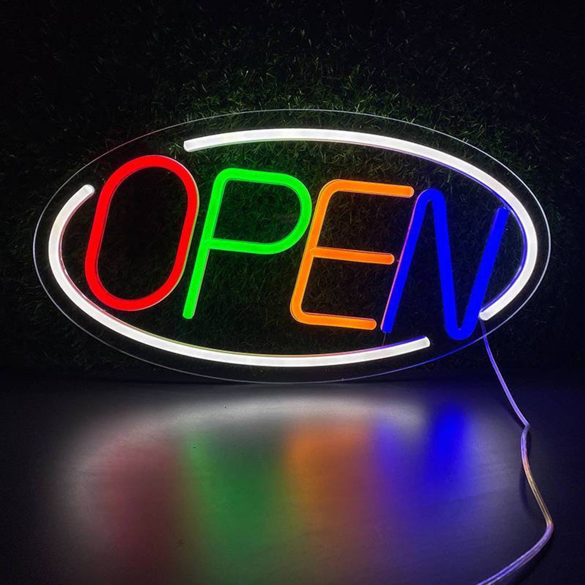 Open Neon Sign Custom Open Neon Sign Personalized Open Sign | Etsy
