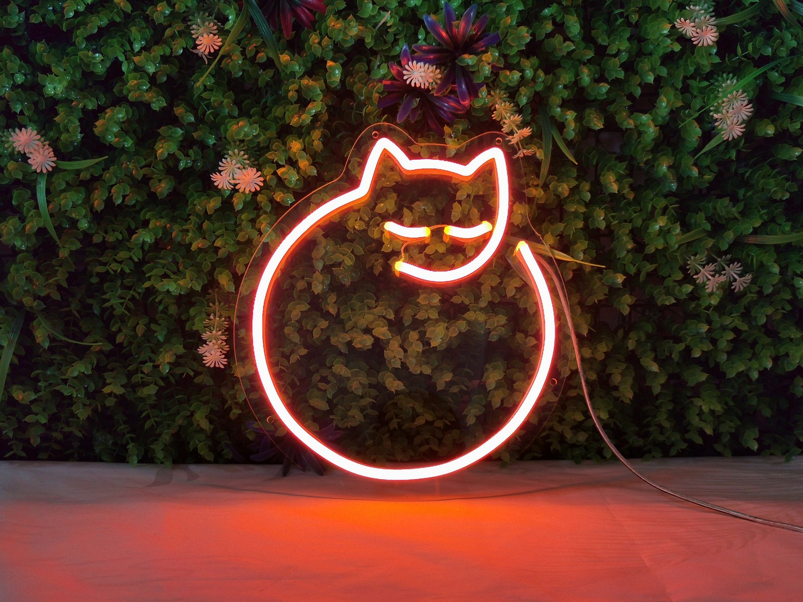 Mini Cat Neon Sign Custom Neon Sign Led Neon Light Cut Neon | Etsy