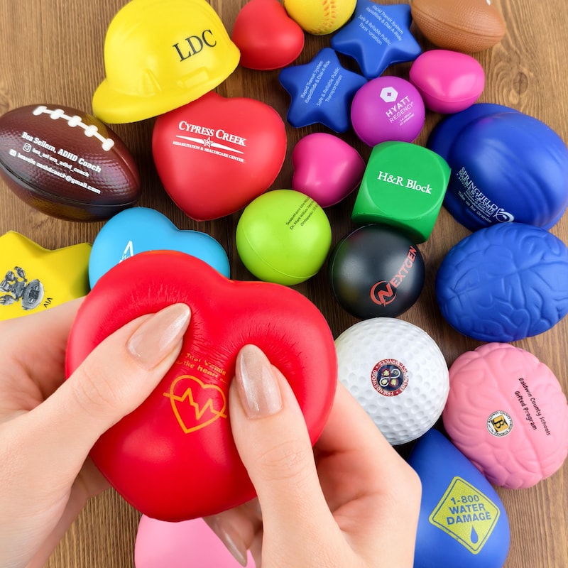 Custom Logo Stress Balls - Etsy
