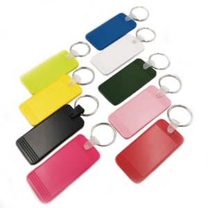 100 Pcs Custom Logo Text Keychain, Motel Hotel Keychian,bridal Party ...