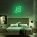 Mini Music Note Neon Sign Custom Neon Sign Led Neon Light Cut Neon Sign ...