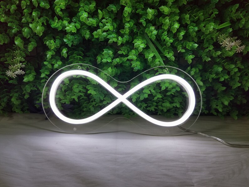 Mini Infinite Neon Sign Custom Neon Sign Led Neon Light Cut - Etsy