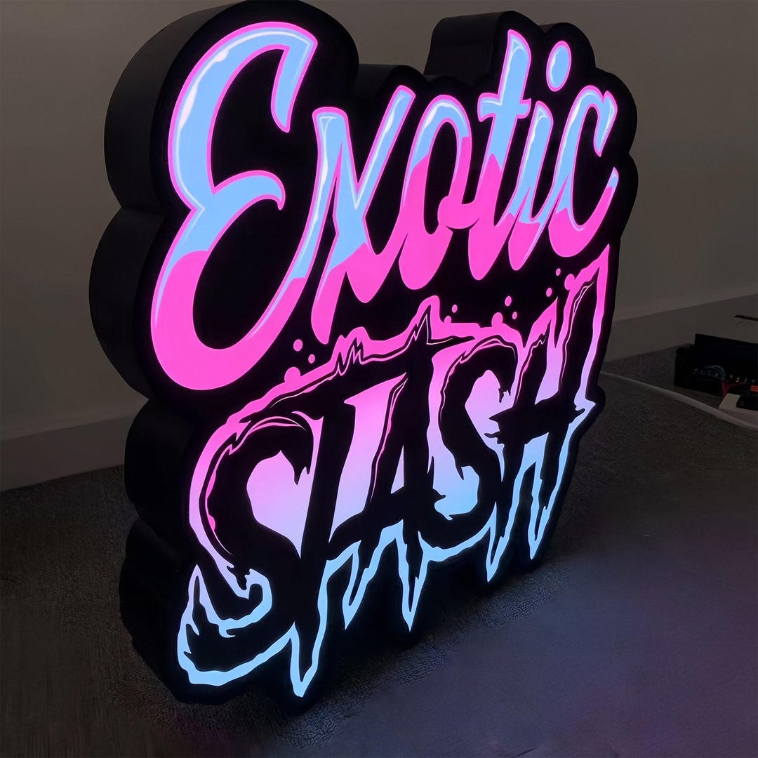 Custom 3D LED Metal Logo Sign – Illuminated Business Sign - Etsy