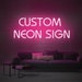 Custom Neon Sign Color Changing With Remote,rgb Dimmable LED Neon Light ...
