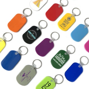 50-1000pcs Custom Logo Text Keychain,personalized PVC Soft Keychain ...