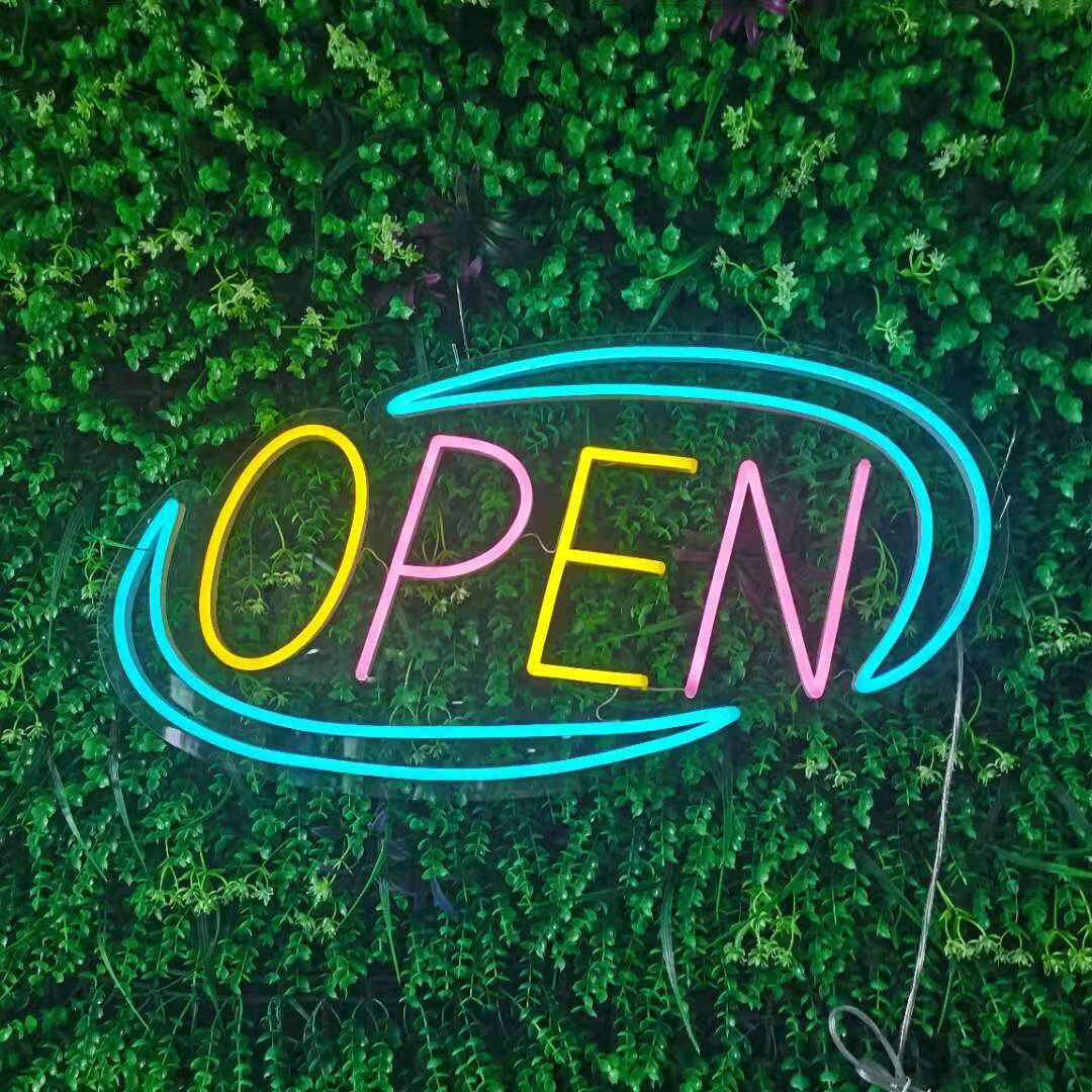 Open Neon Sign Custom Open Neon Sign Personalized Open Sign Business ...