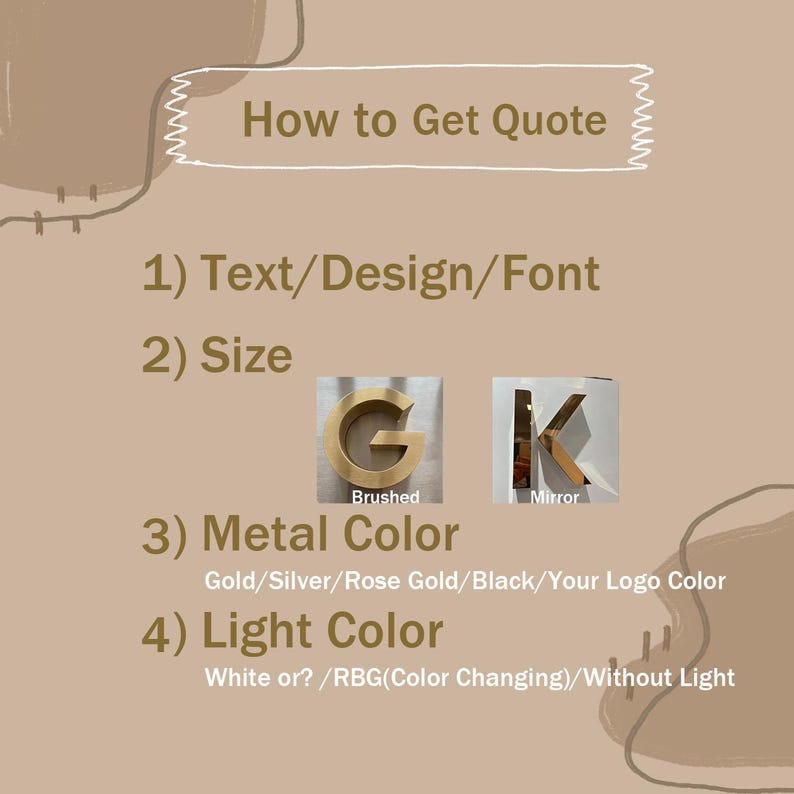 3D Metal Logo Sign, Backlit Illuminated Letters, Custom Office Decor - Etsy