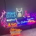 Custom Neon Sign Color Changing With Remote,rgb Dimmable LED Neon Light ...