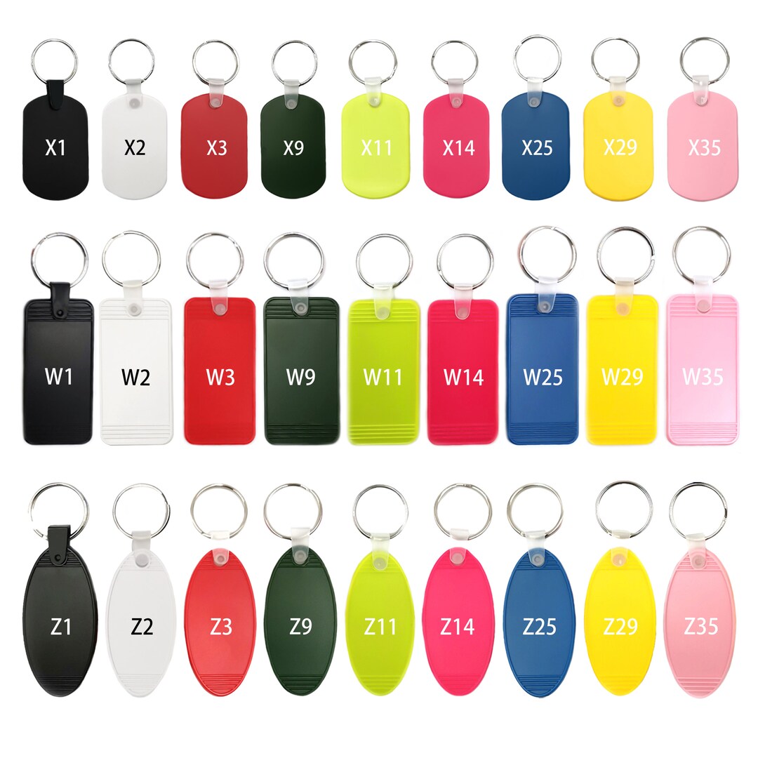 100 Pcs Custom Logo Text Keychain, Motel Hotel Keychian,bridal Party ...