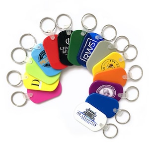 50-1000pcs Custom Logo Text Keychain,personalized PVC Soft Keychain ...