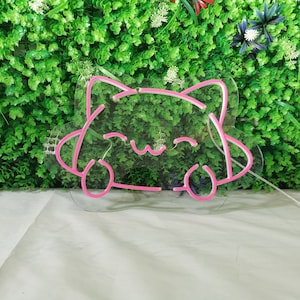 Mini Lovely Cat Neon Sign Custom Neon Sign Led Neon Light Sign Wall ...