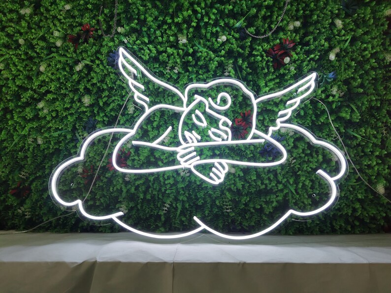 Custom Angel Neon Signmother's Day Giftpersonalized Gift - Etsy