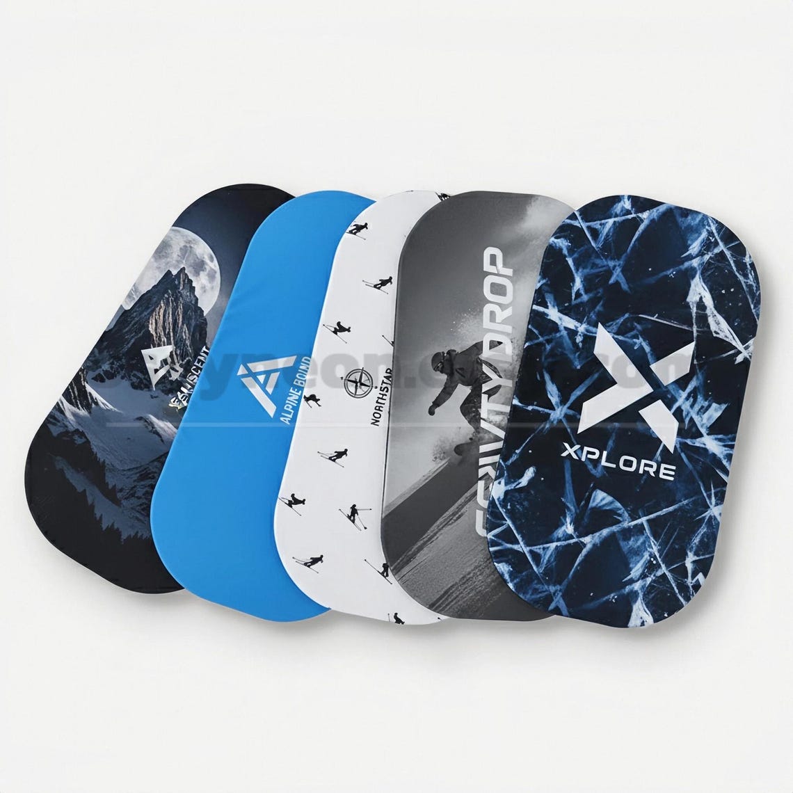 Bulk Custom Ski Goggles Protective Cover, Snowboard Goggle Microfiber ...
