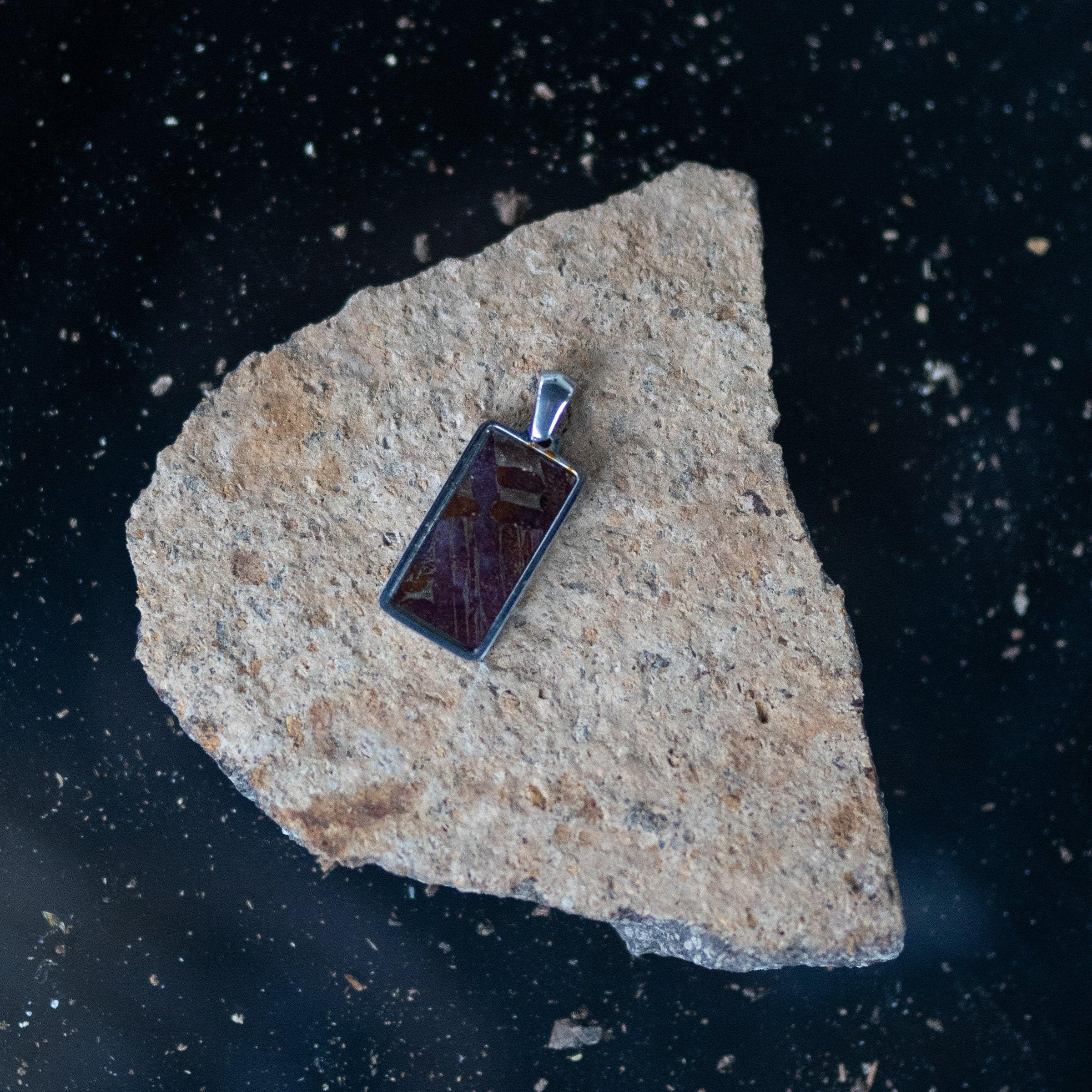 Meteorite Pendant Certificate Of Authenticity Meteorite Etsy Meteorite Pendant Certificate Of Authenticity Meteorite Etsy