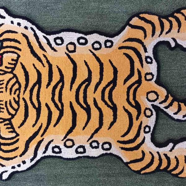 Blue Tibetan Rug - Etsy