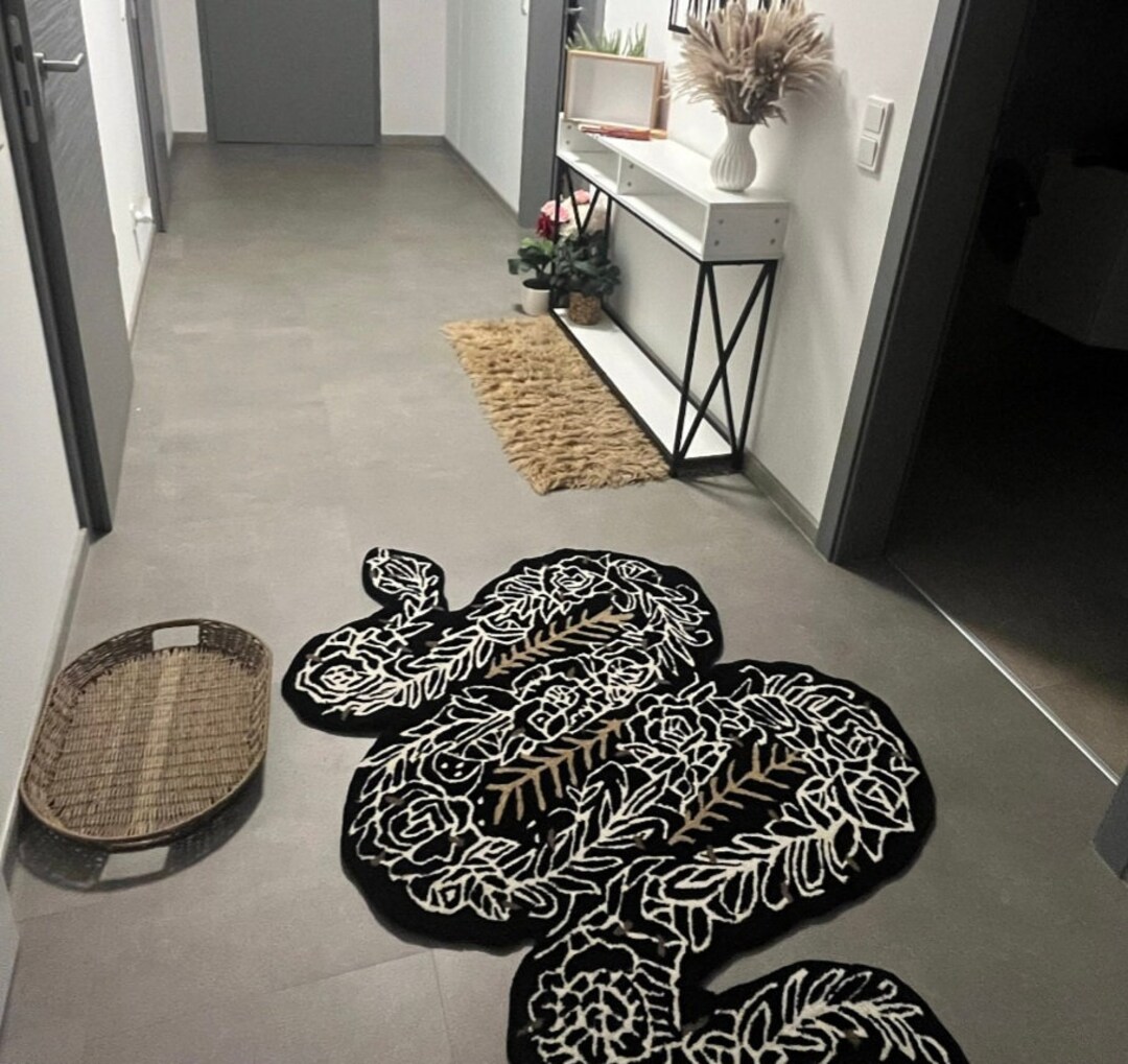 Snake Rugs Handmade Tufted for Living Room Bedroom Kid Room Available ...