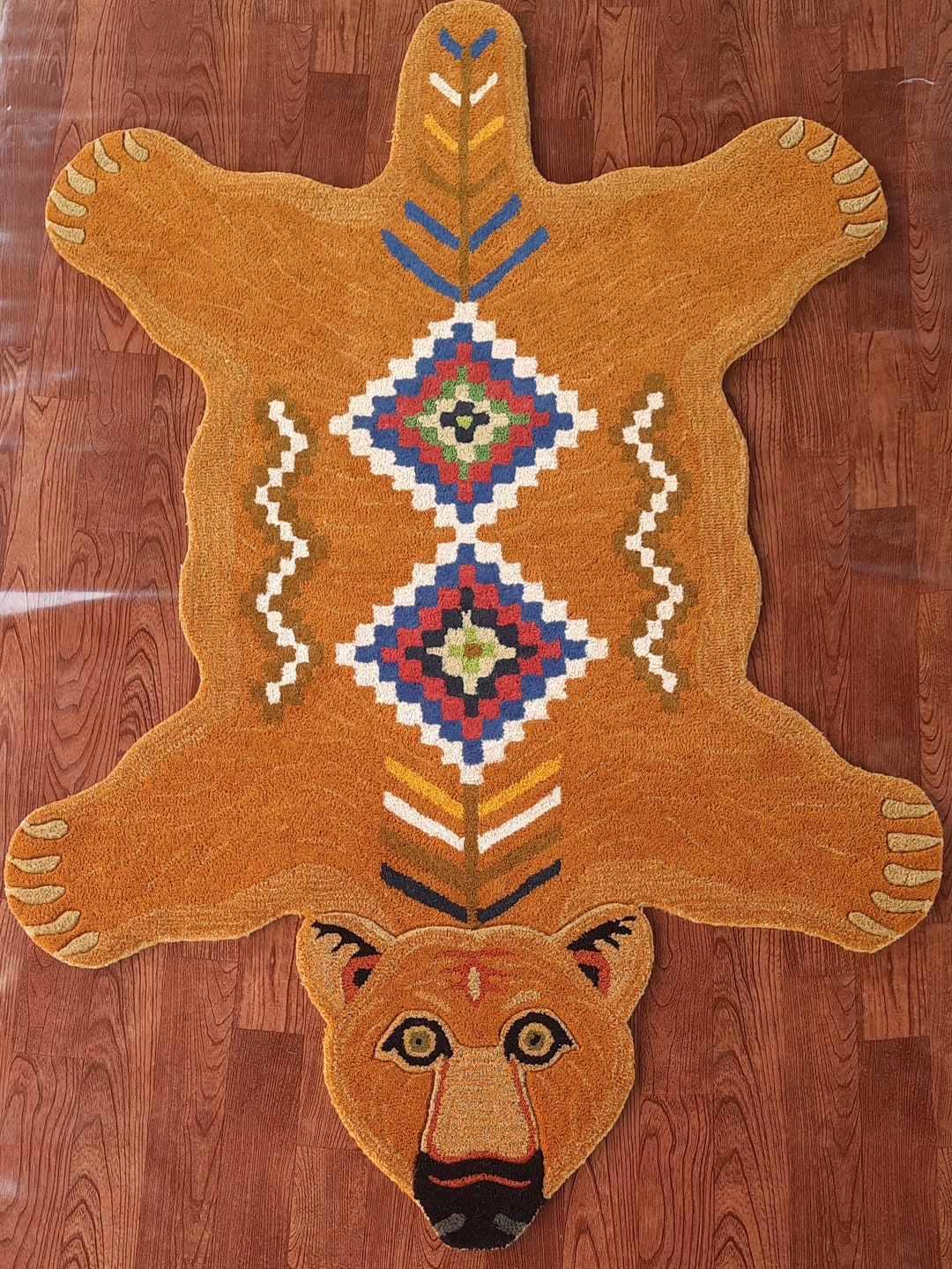 Cotton Layering Rug for Doormat Washable Woven Indoor Outdoor Rug Hand ...