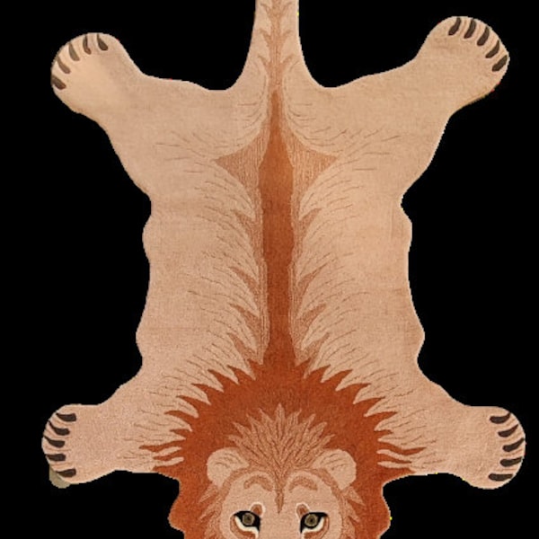 Lion Rug - Etsy