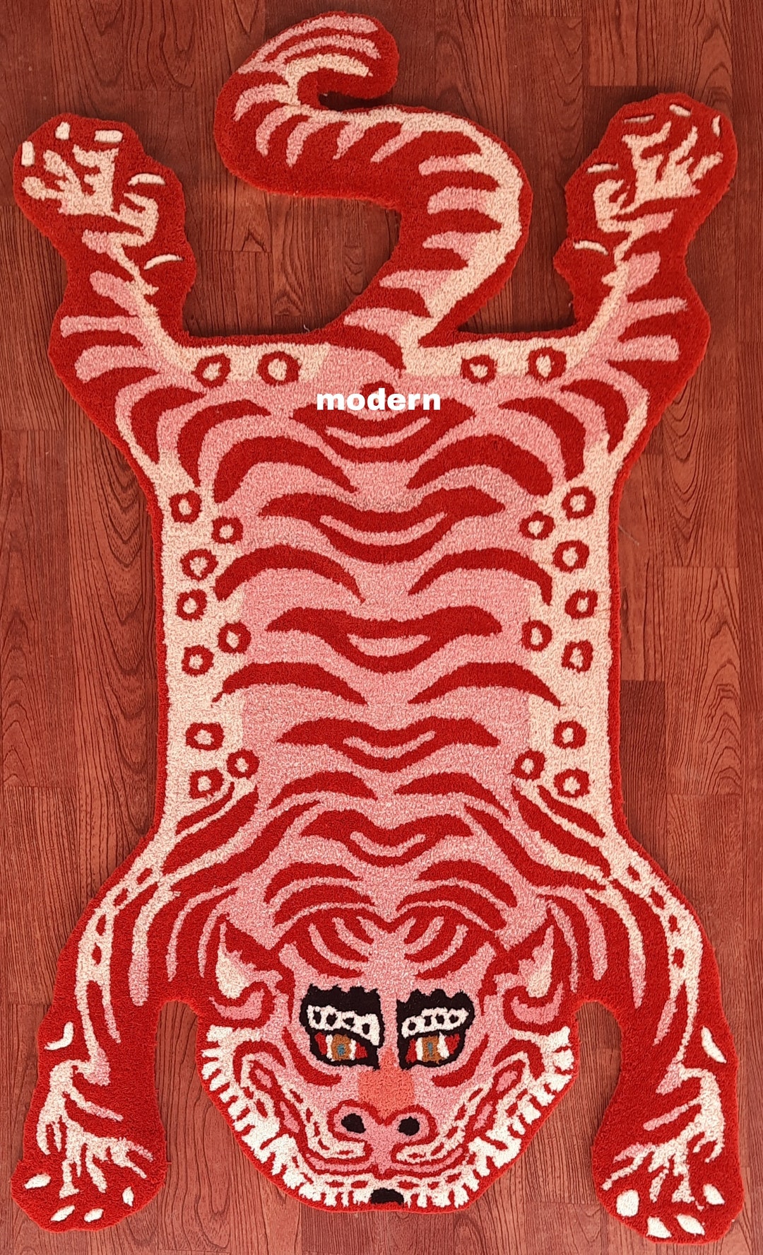 Tibetan Tiger Rugs Handmade Tufted for Living Room Bedroom Kid Room ...