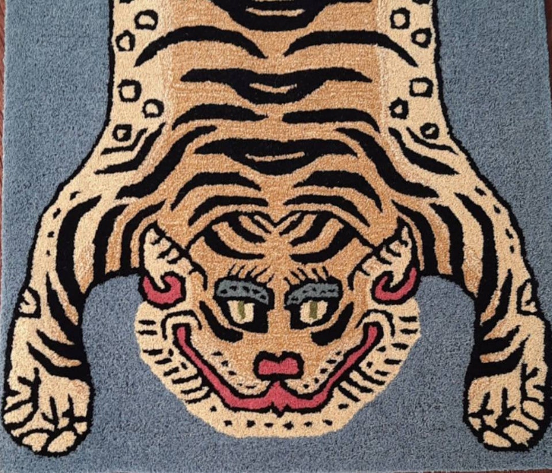 Tibetan Tiger Rug With 100% Woolen 3x5 Feet for Home Décor - Etsy