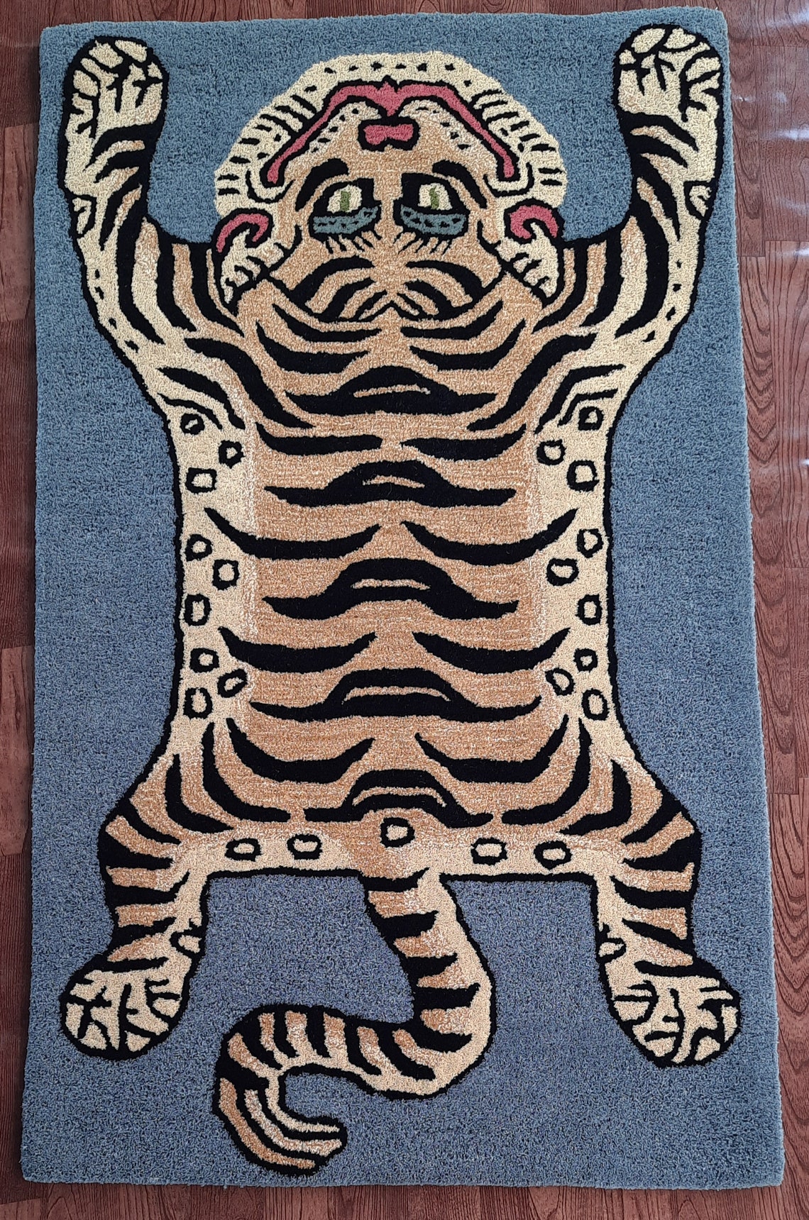 Tibetan Tiger Rug With 100% Woolen 3x5 feet for Home Décor | Etsy