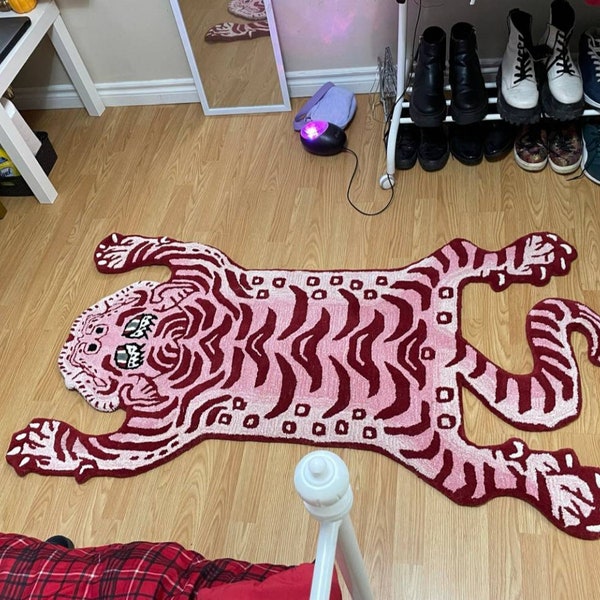 Tiger Rug - Etsy